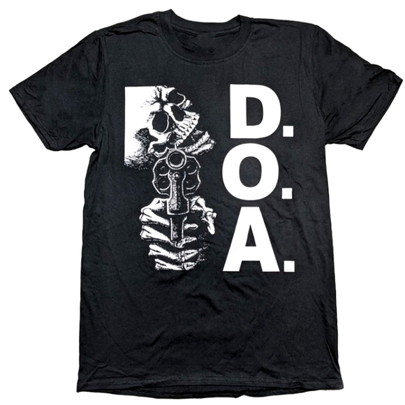 Gildan | Shirts | Doa Talk Action Skull Gun Band Tshirt | Poshmark